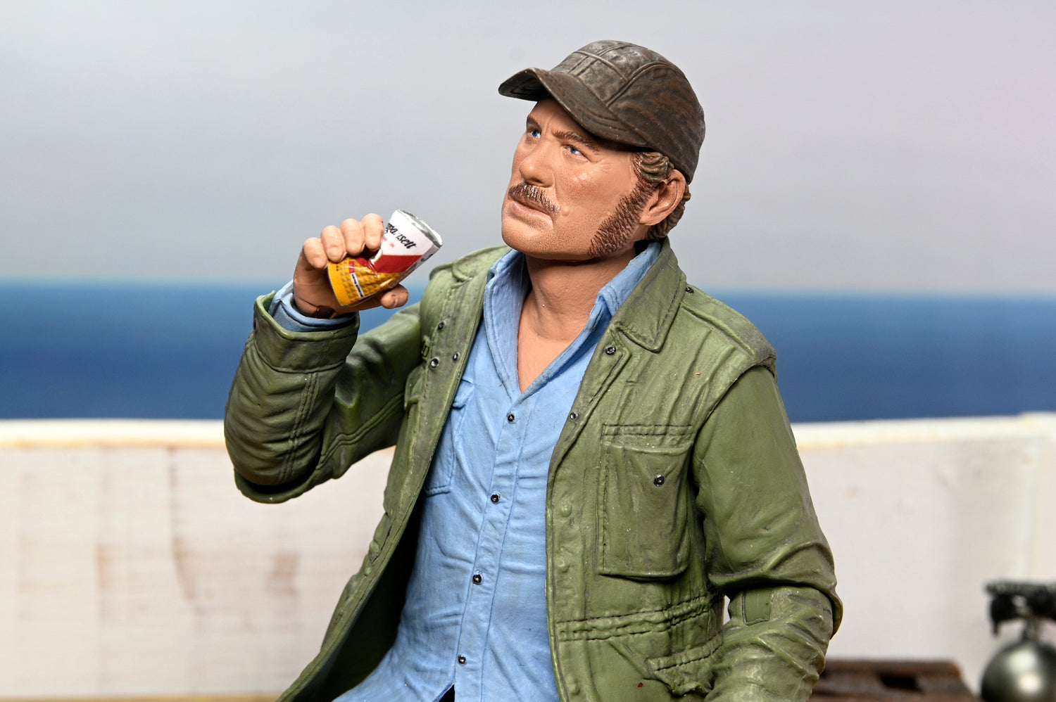 Jaws - 50th Anniversary Ultimate Sam Quint 7” Scale Action Figure (PRE ...