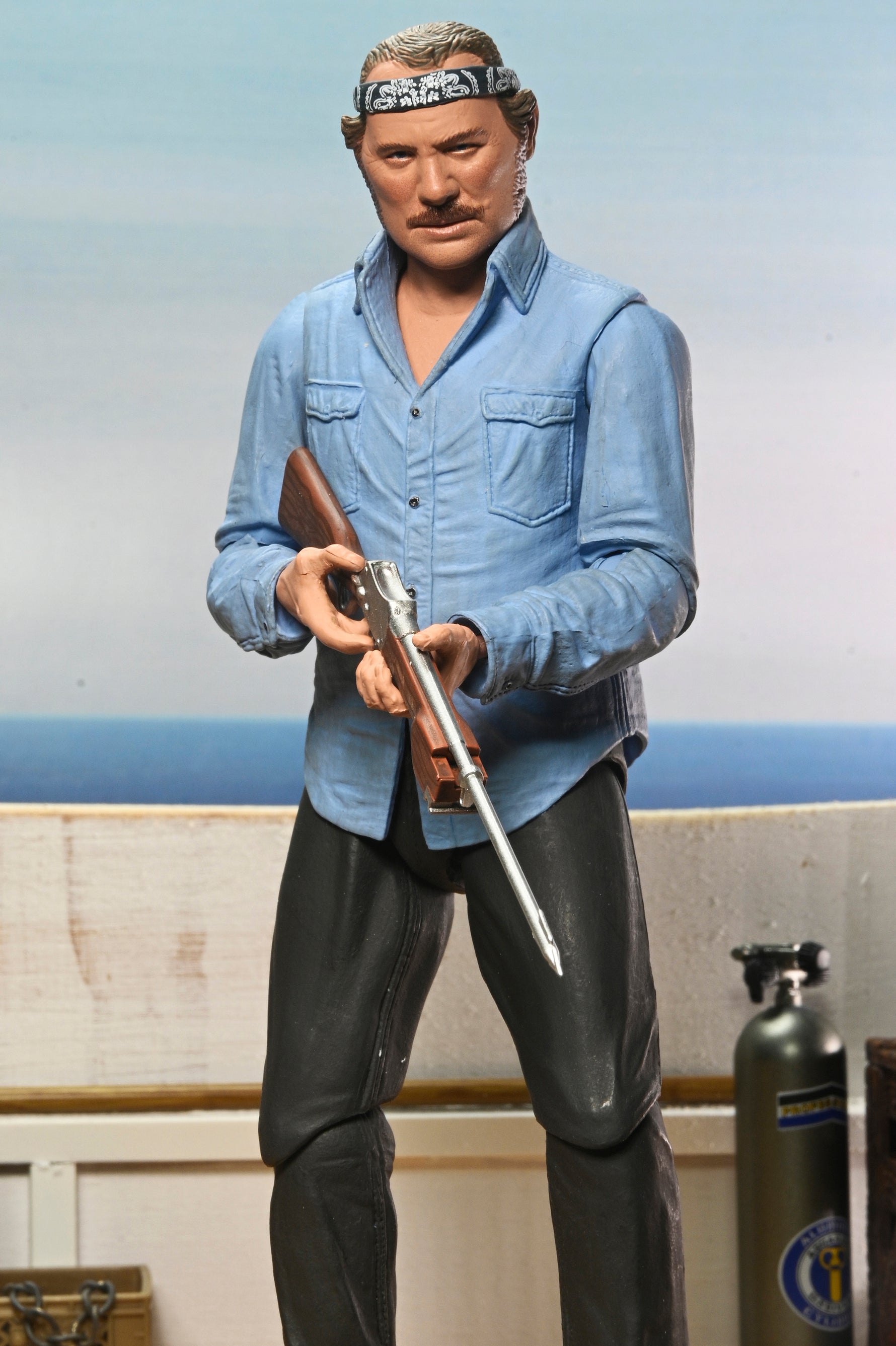 Jaws - 50th Anniversary Ultimate Sam Quint 7” Scale Action Figure – NECA