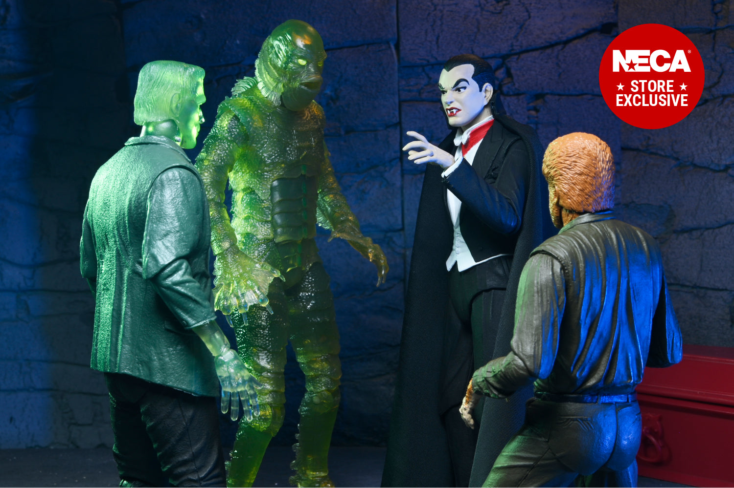 Universal Monsters - Crypt Club 7” Scale Action Figure 4-Pack – NECA