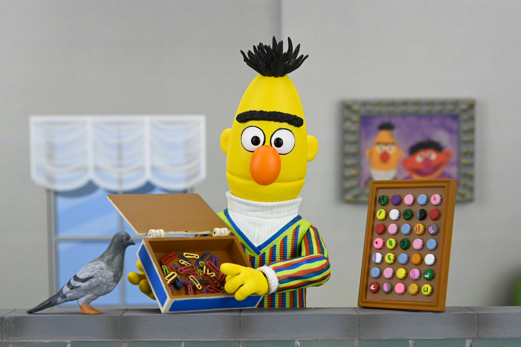 Sesame Street - Ultimate Bert 7” Scale Action Figure – NECA