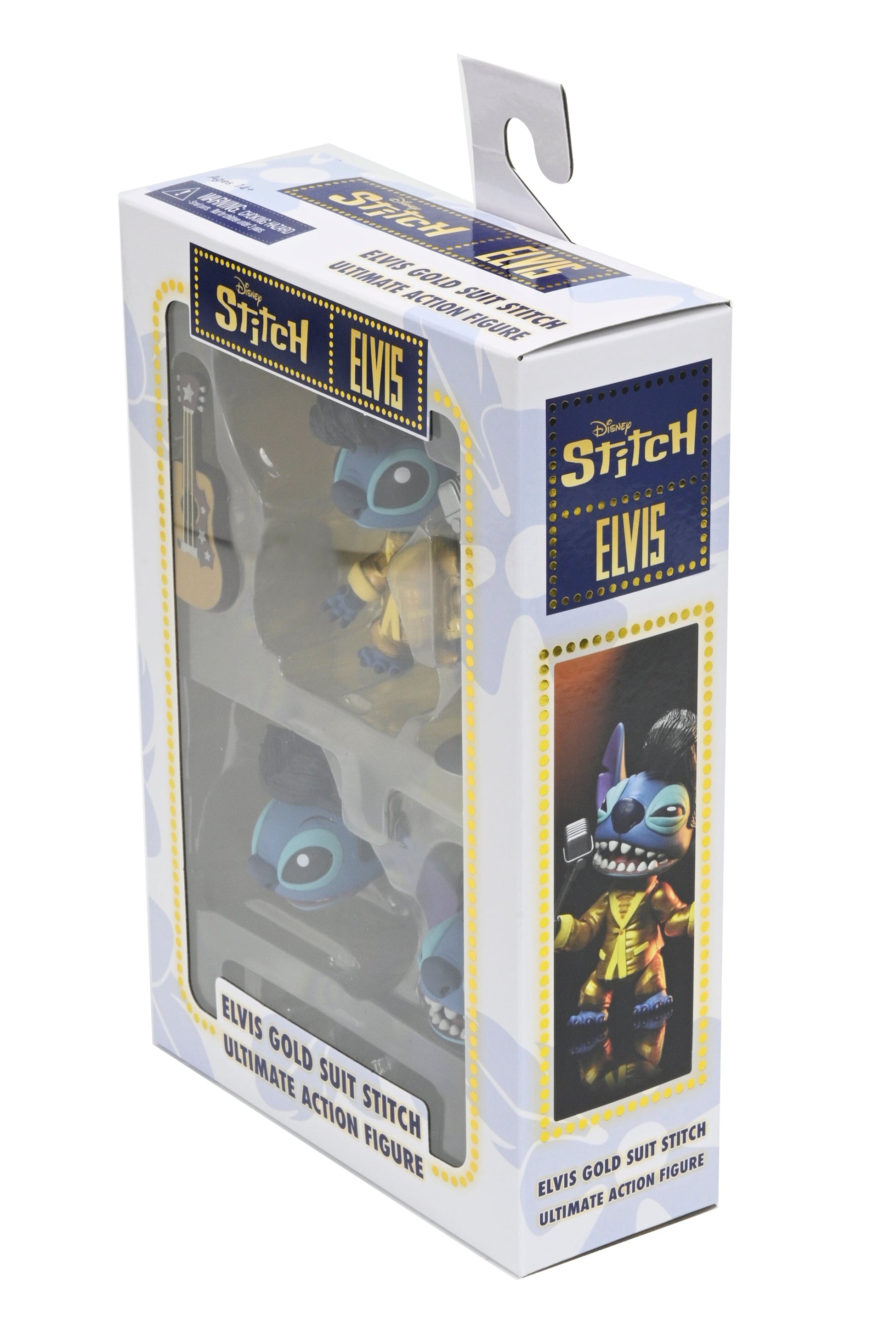 Disney Stitch - Ultimate Gold Suit Elvis 7" Scale Action Figure – NECA