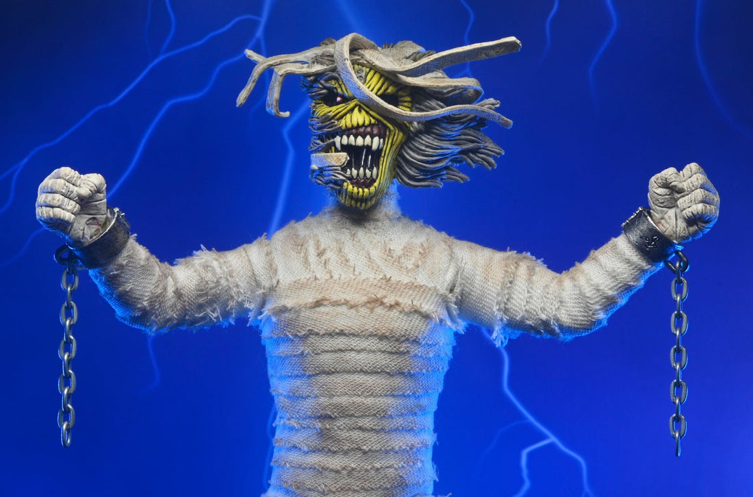Iron Maiden - "Mummy " Eddie Clothed 8" Figure – NECA