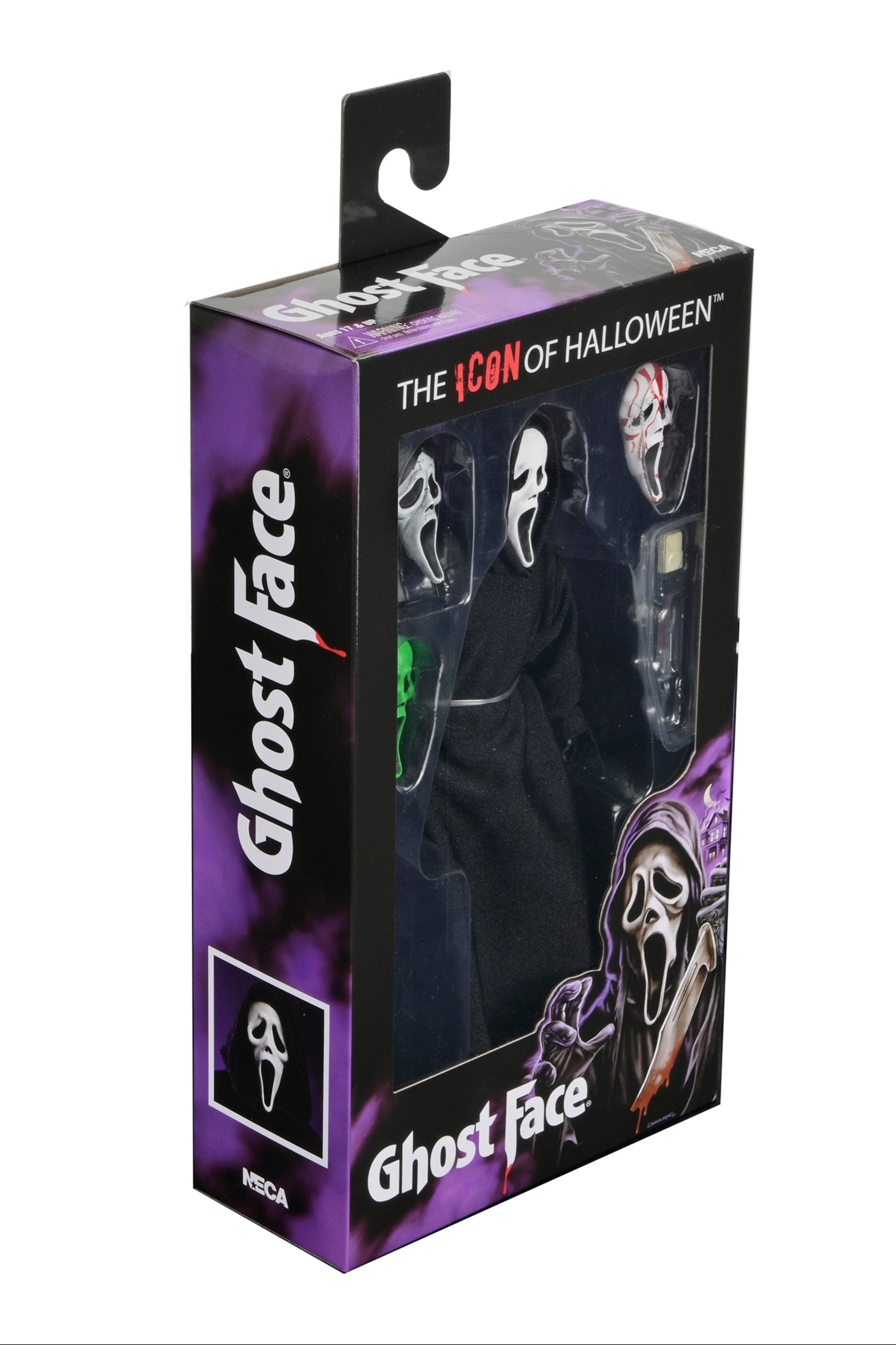 Ghost Face 8" Clothed Action Figure – NECA