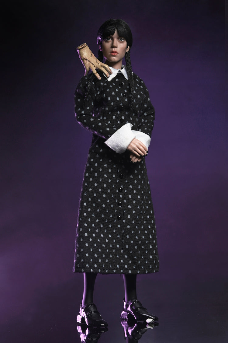 Wednesday - Wednesday Addams (Classic Dress) 8" Clothed Action Figure ...