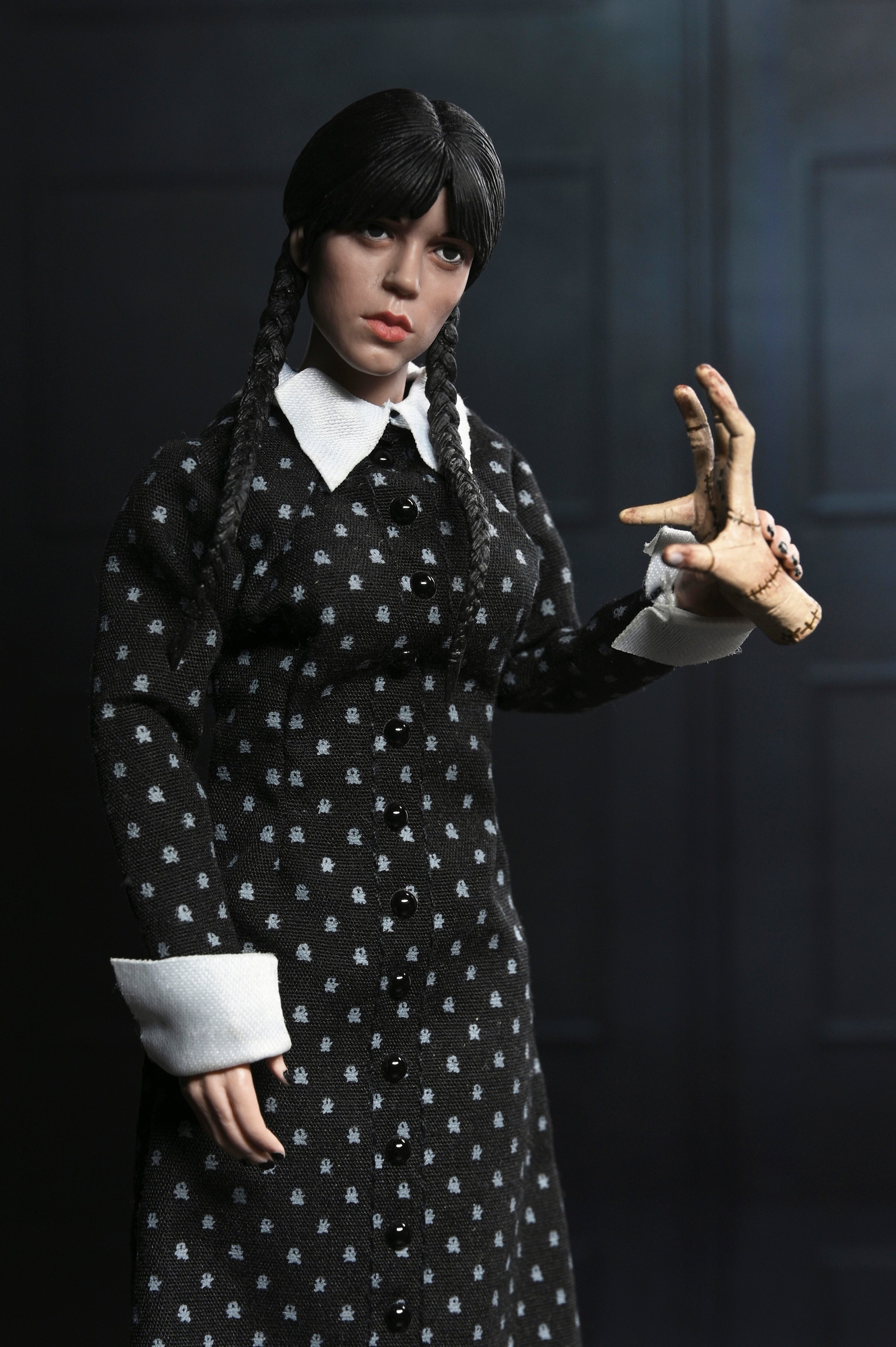 Wednesday - Wednesday Addams (Classic Dress) 8" Clothed Action Figure ...