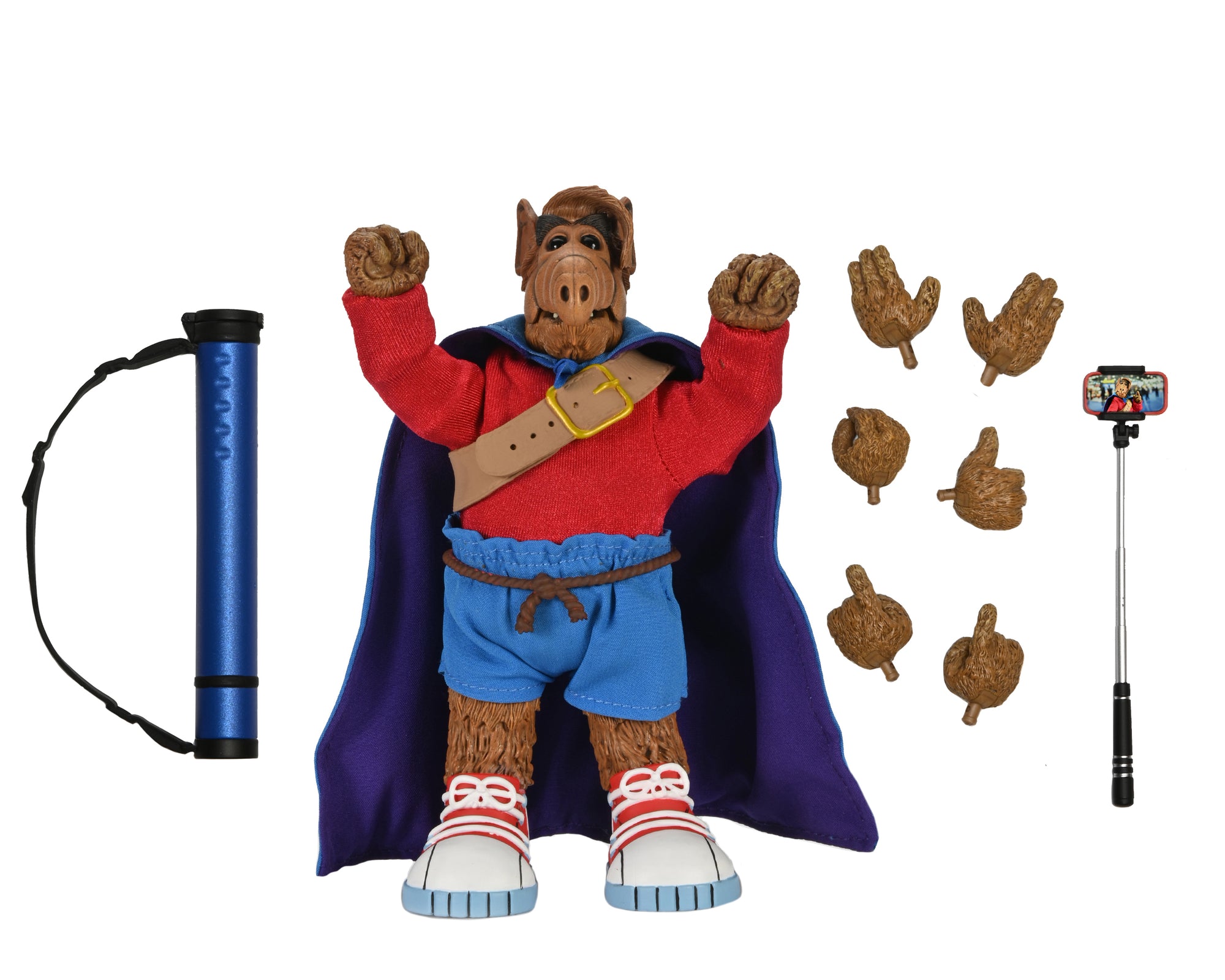 2024 CON EXCLUSIVE: Alf – Ultimate Super Alf 7” Scale Action Figure – NECA