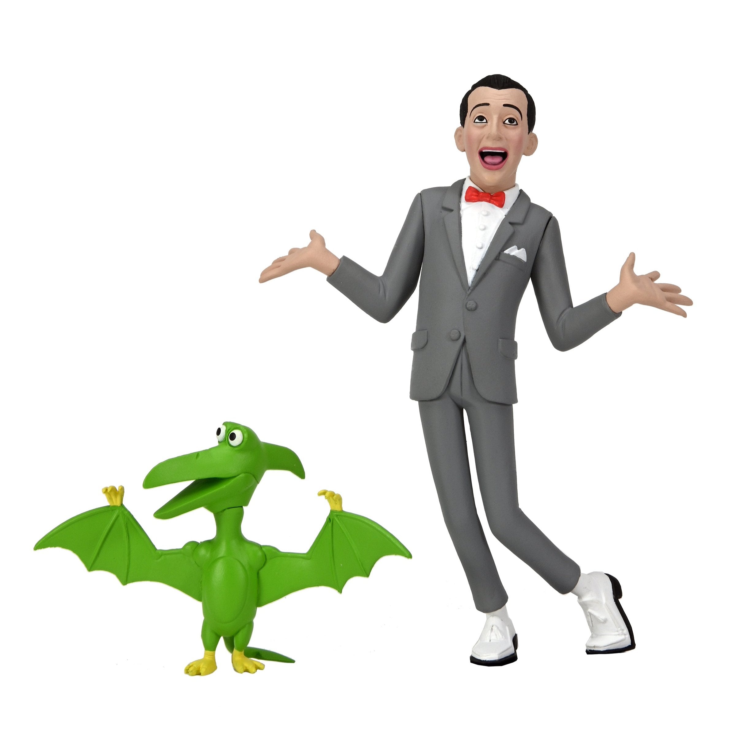 Pee-wee’s Playhouse - Pee-wee and Pterri 6” Scale Action Figure – NECA