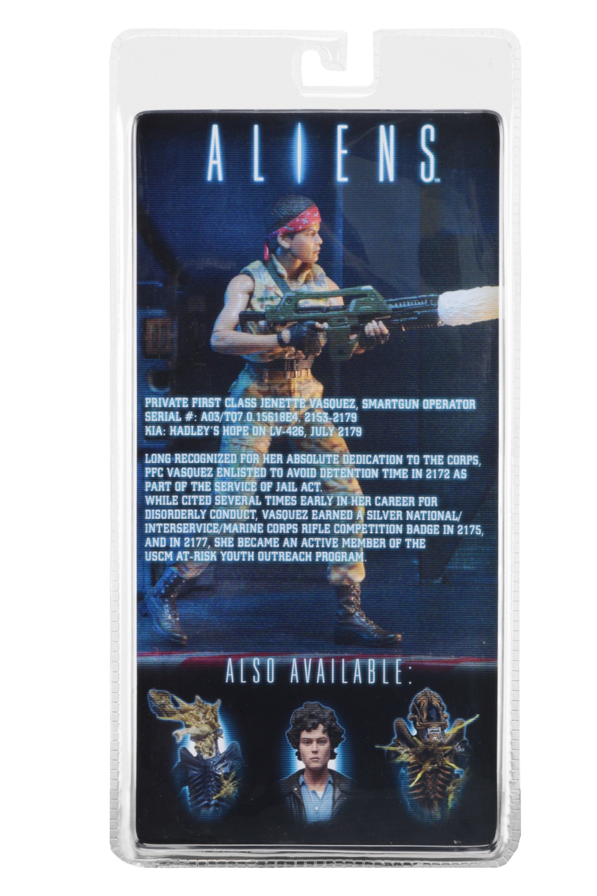 Aliens - Series 12 - Vasquez 7" Scale Action Figure (BDUs) – NECA