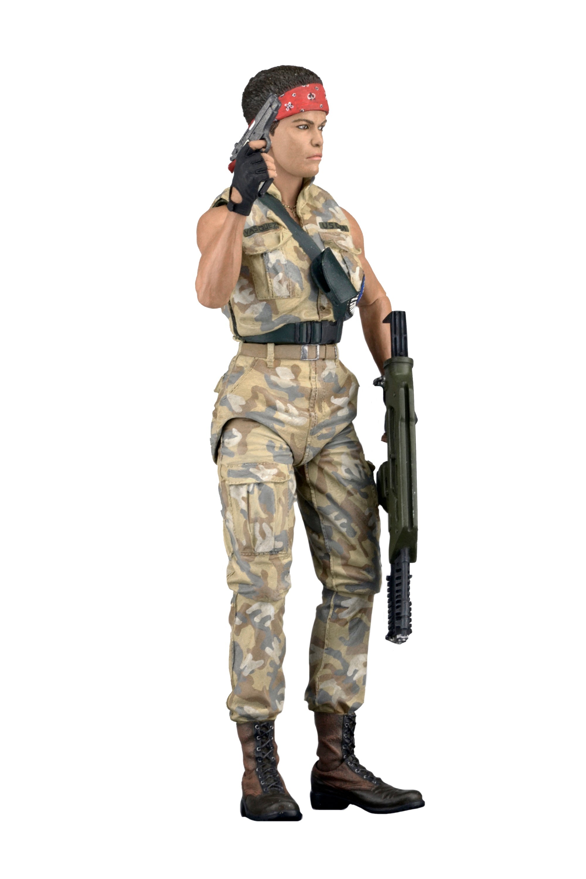 Aliens - Series 12 - Vasquez 7" Scale Action Figure (BDUs) – NECA