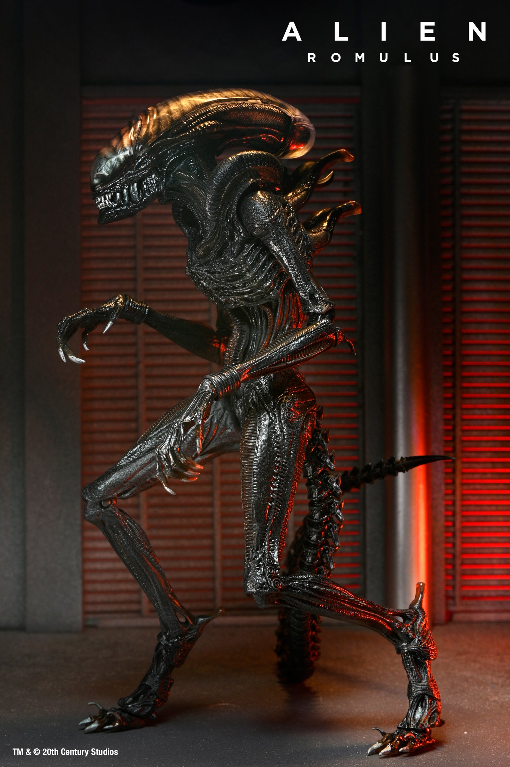 Alien: Romulus Ultimate Scorched Xenomorph 7-inch Scale Action Figure ...