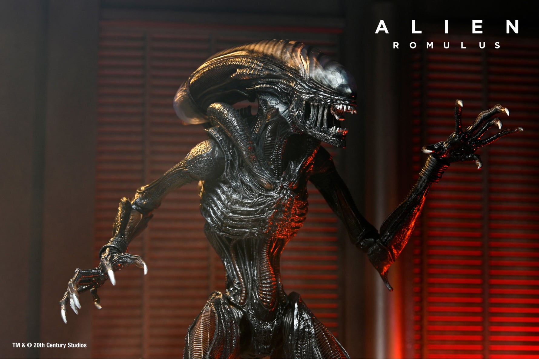 Alien: Romulus Ultimate Scorched Xenomorph 7-inch Scale Action Figure ...