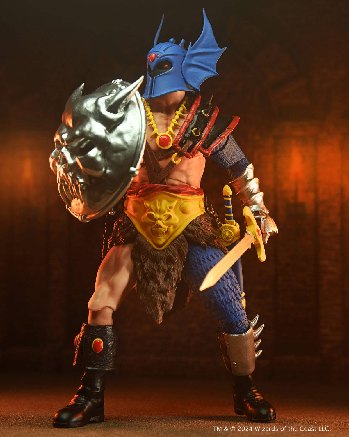 Dungeons & Dragons - 50th Anniversary Warduke 7" Scale Figure on Blist ...