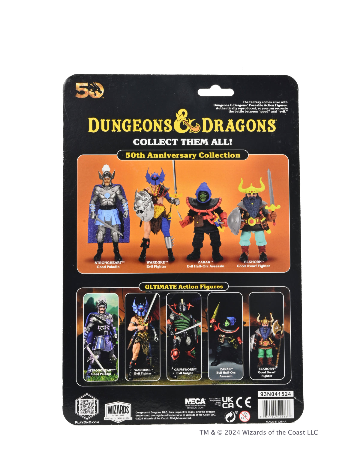 Dungeons & Dragons - 50th Anniversary Zarak 7" Scale Figure – NECA