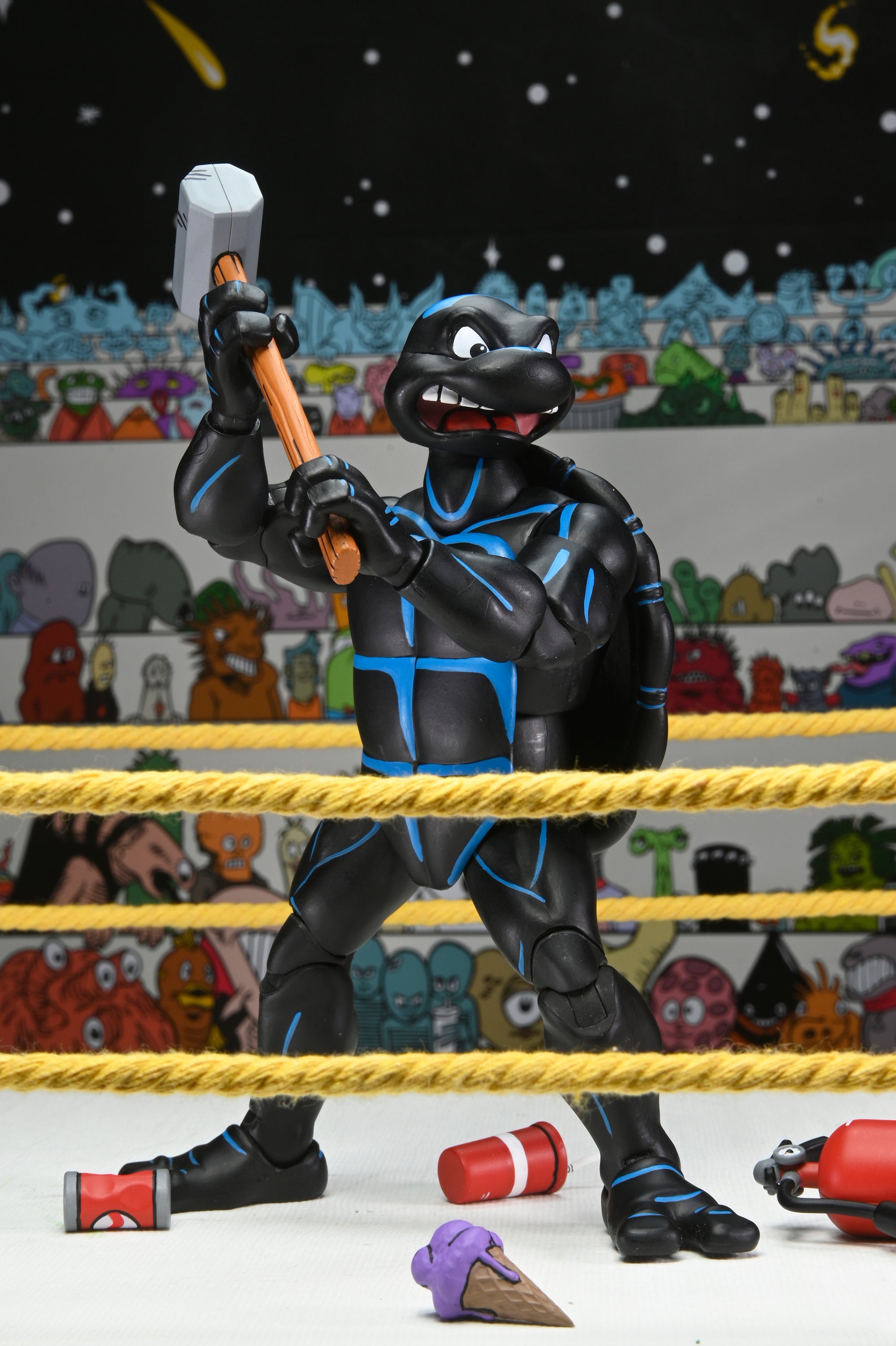 Teenage Mutant Ninja Turtles - Stump Wrestling – NECA