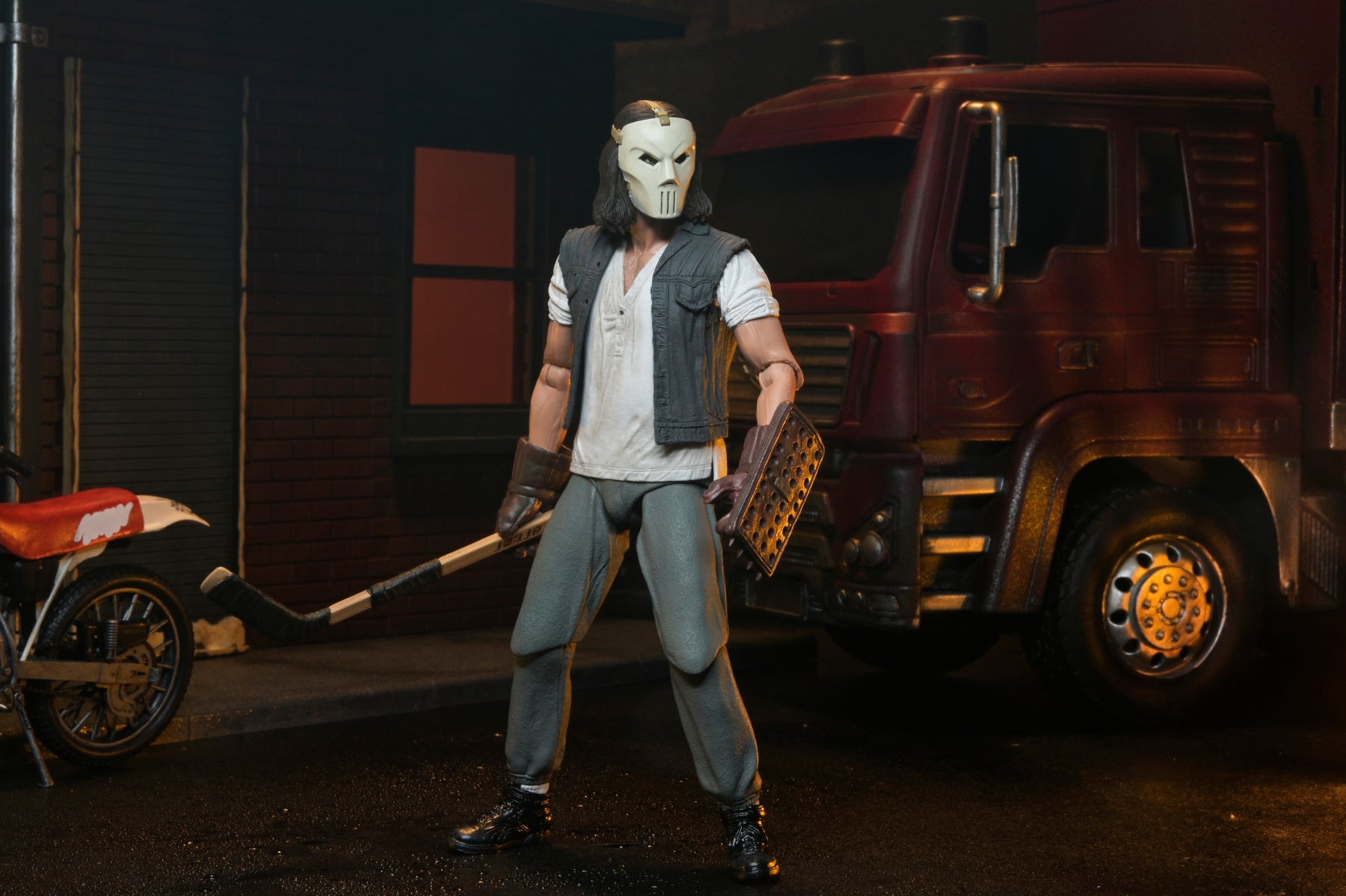 Teenage Mutant Ninja Turtles (1990 Movie) - Casey Jones with Dirt Bike ...