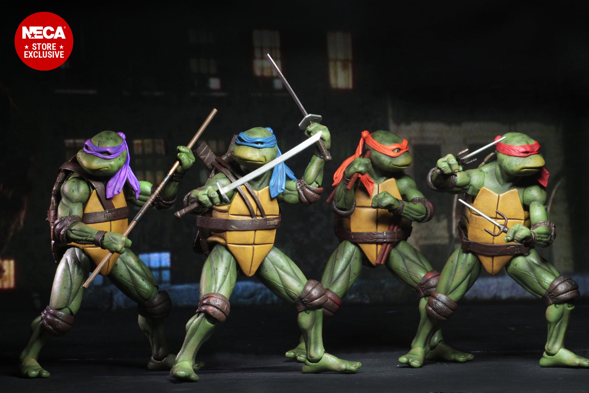 Teenage Mutant Ninja Turtles (1990 Movie) - 35th Anniversary 7" Scale ...