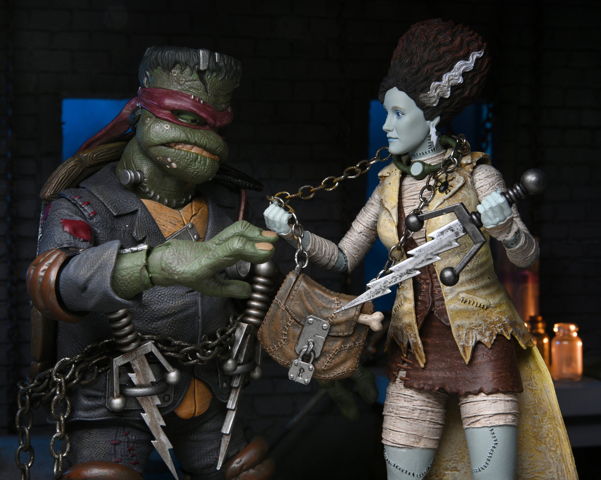 Universal Monsters x Teenage Mutant Ninja Turtles - April as The Bride ...