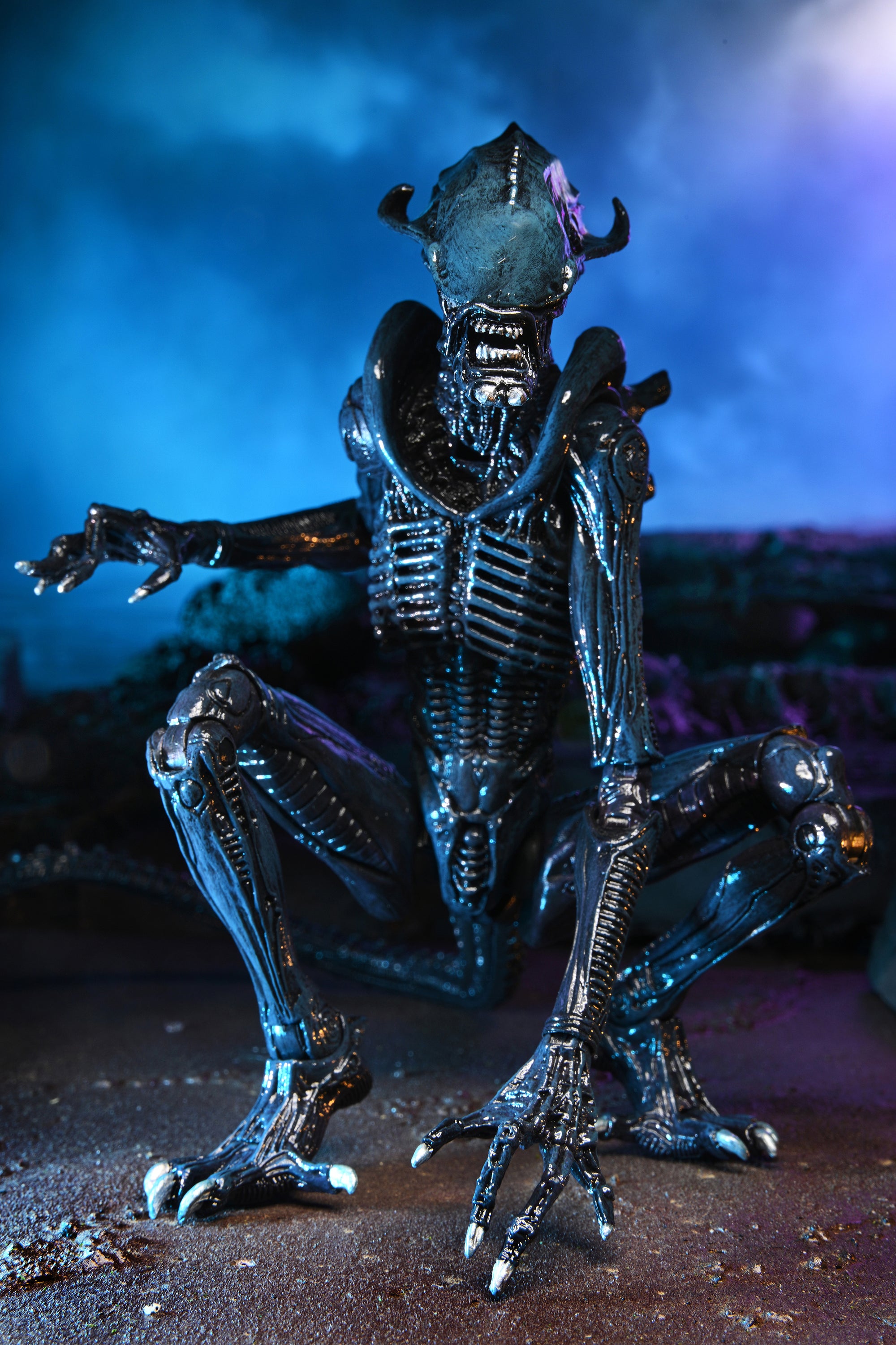 Alien vs Predator - Arachnoid Alien 7" Scale Action Figure (Movie Deco ...