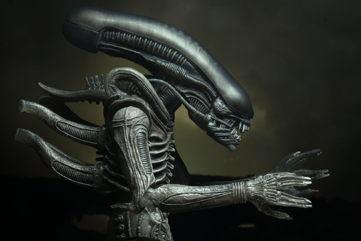 Alien - 40th Anniversary Asst 4 Giger-inspired Alien 7” Scale Action F ...