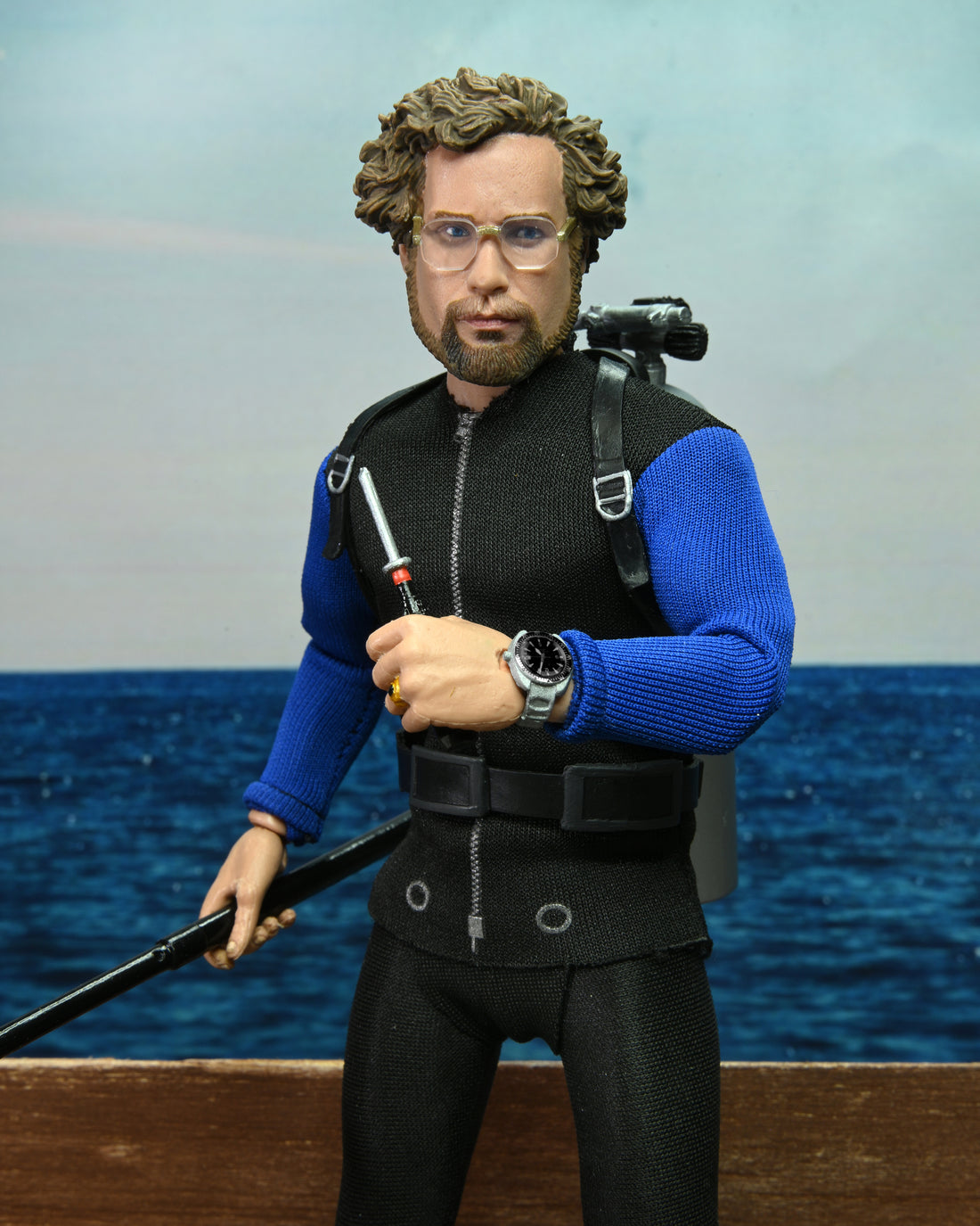 Jaws - Matt Hooper (Shark Cage) 8" Clothed Action Figure – NECA