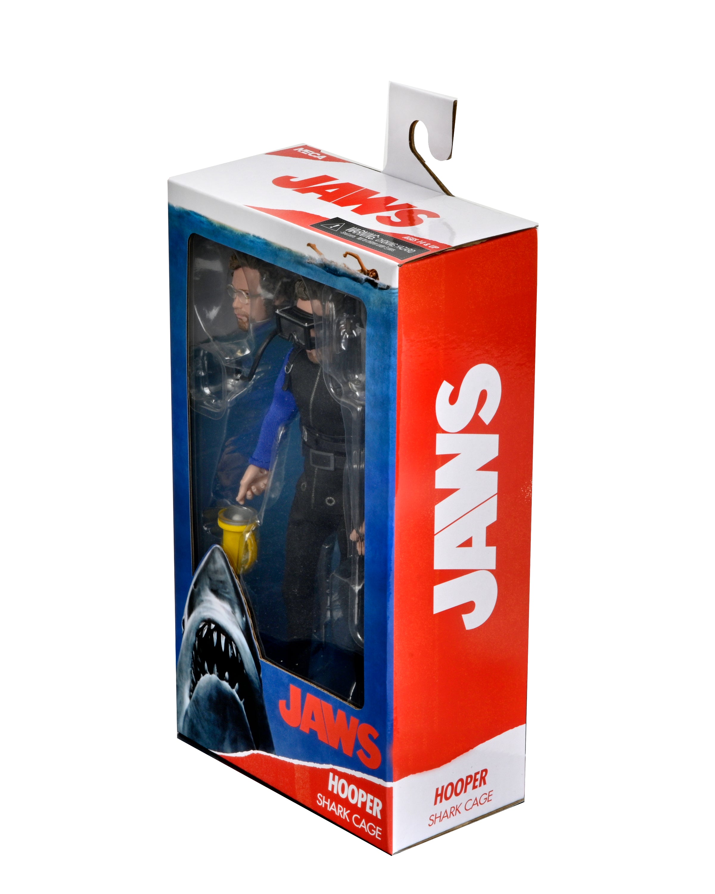 Jaws - Matt Hooper (Shark Cage) 8" Clothed Action Figure – NECA