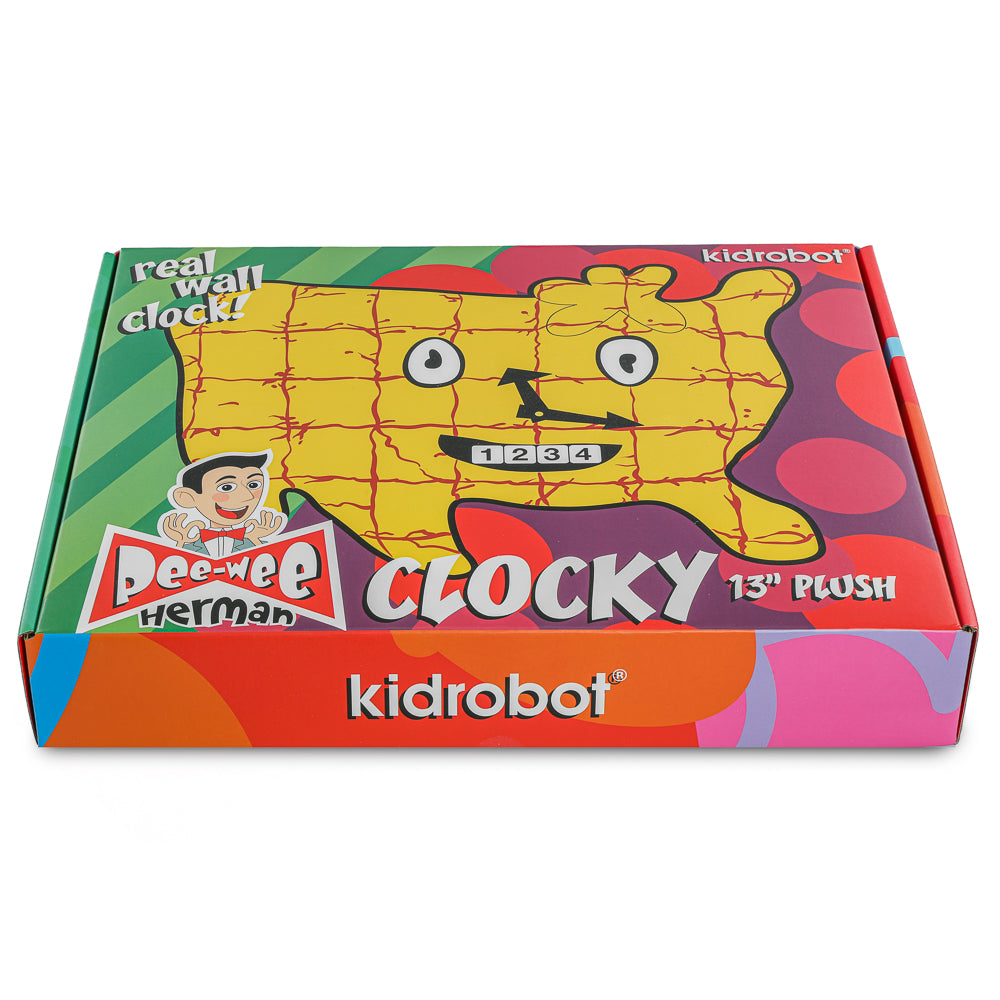 Pee-wee's Playhouse Clocky Wall Clock Interactive Plush by Kidrobot (P ...