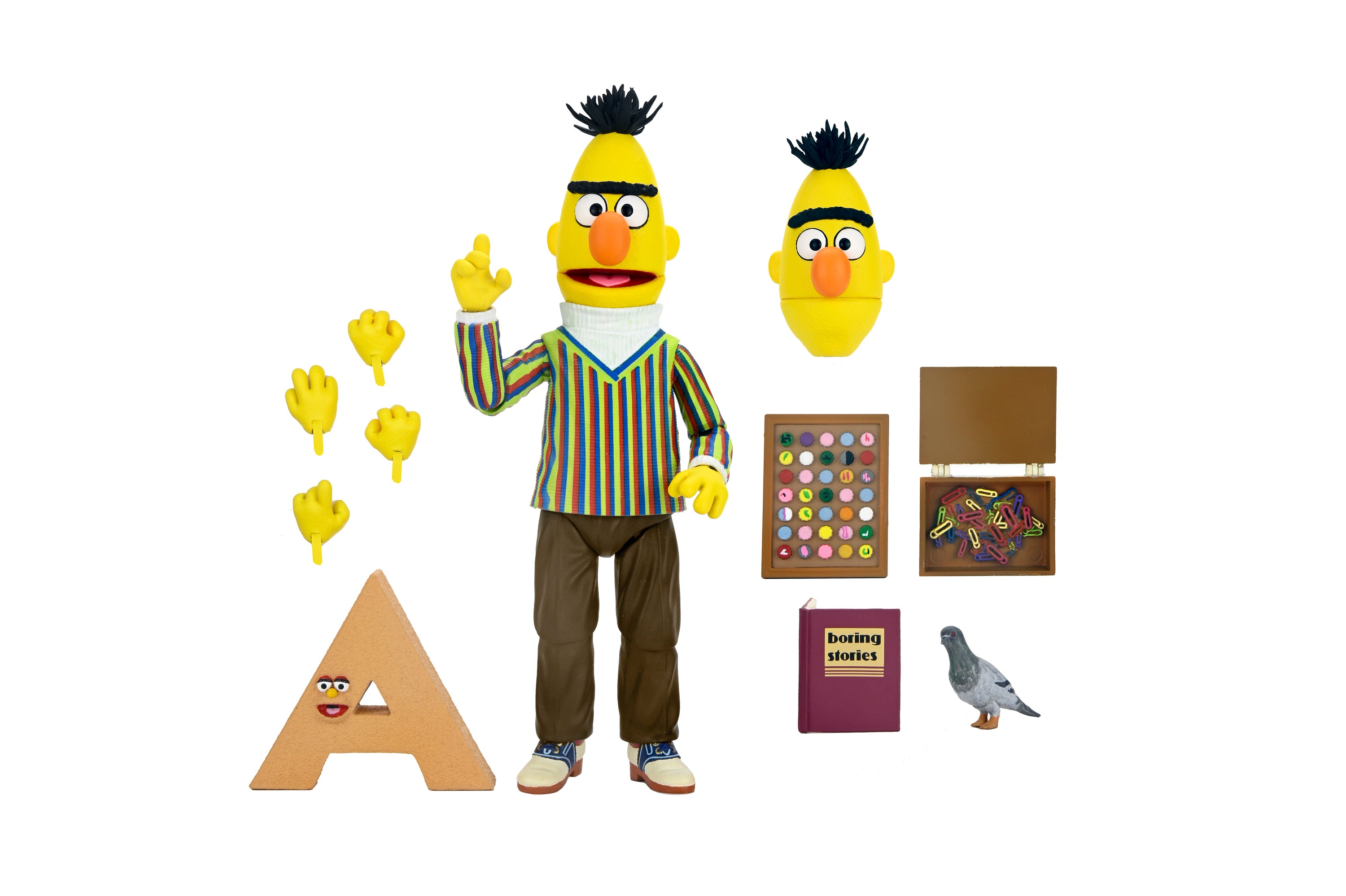 Sesame Street - Ultimate Bert 7” Scale Action Figure – NECA