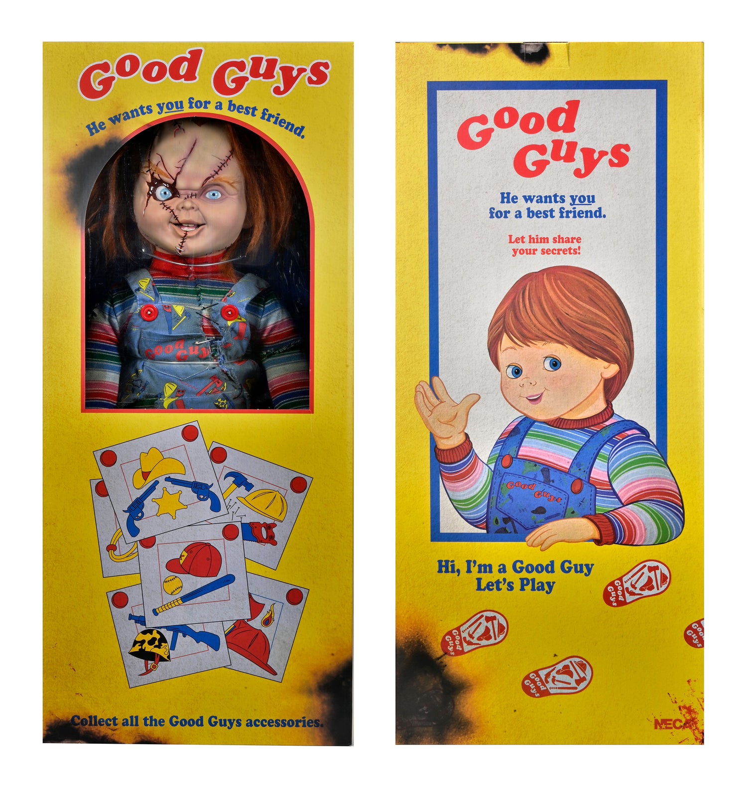 Bride of Chucky - 1:1 Replica - Life-Size Chucky and Tiffany Bundle – NECA