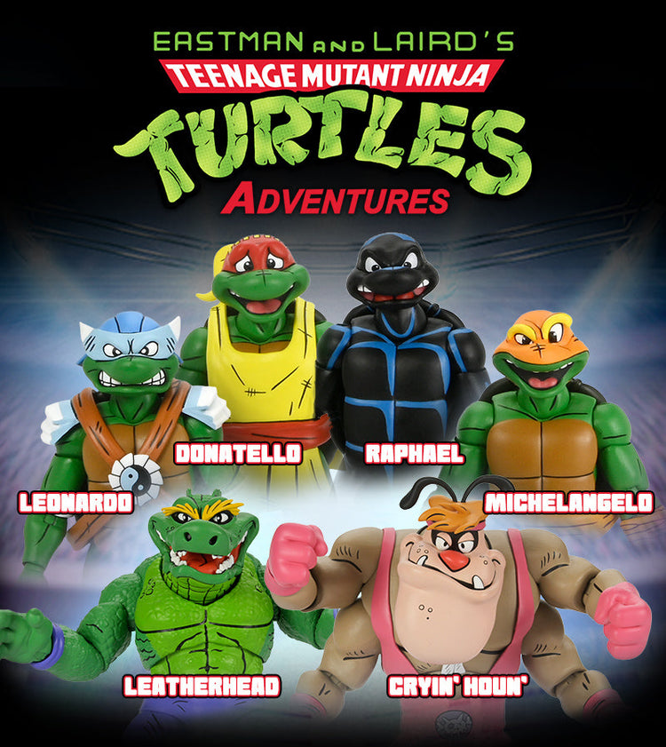 Teenage Mutant Ninja Turtles - Stump Wrestling – NECA