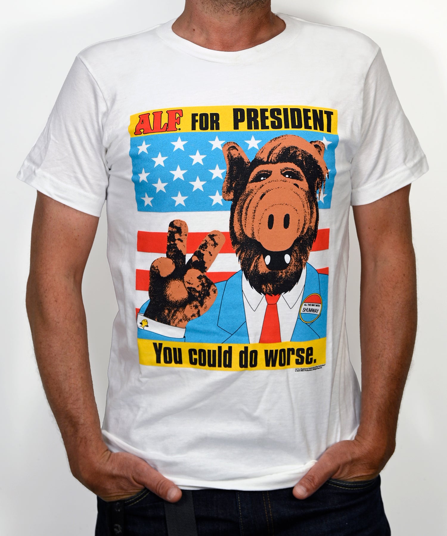 ALF for President Tee Shirt (2024 Con Exclusive) – NECA