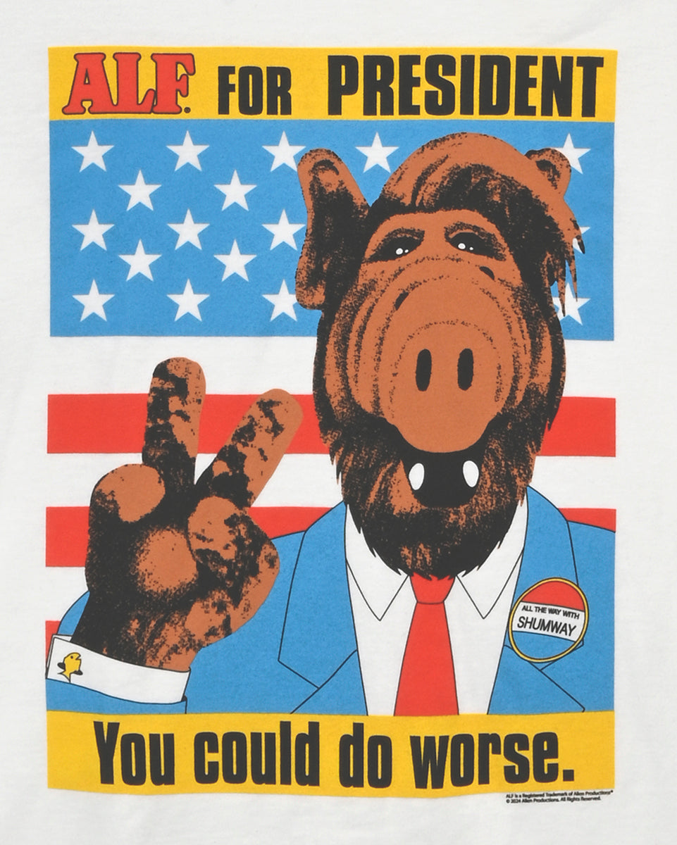 ALF for President Tee Shirt (2024 Con Exclusive) – NECA