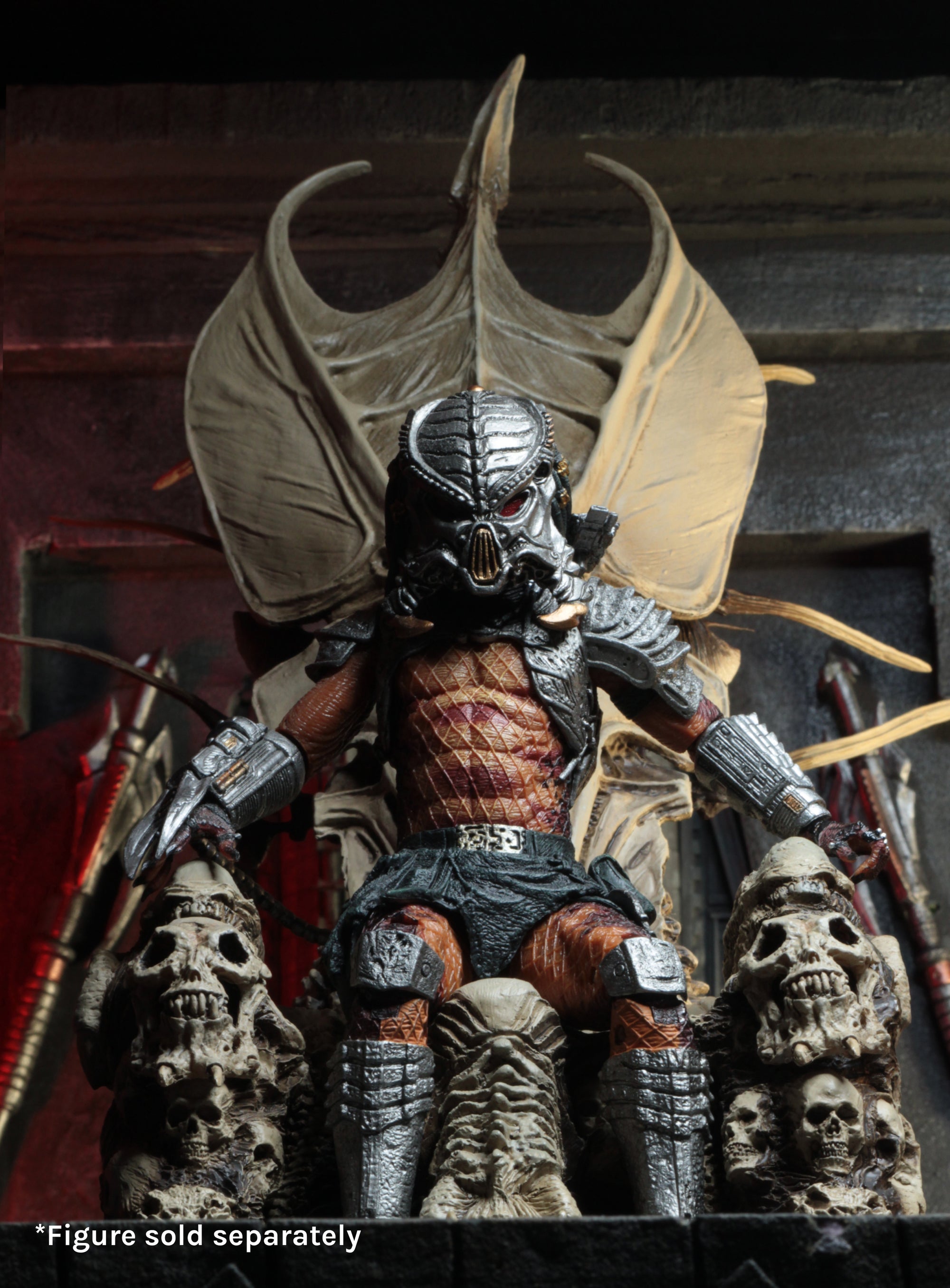 Predator - Bone Throne Diorama Element – NECA