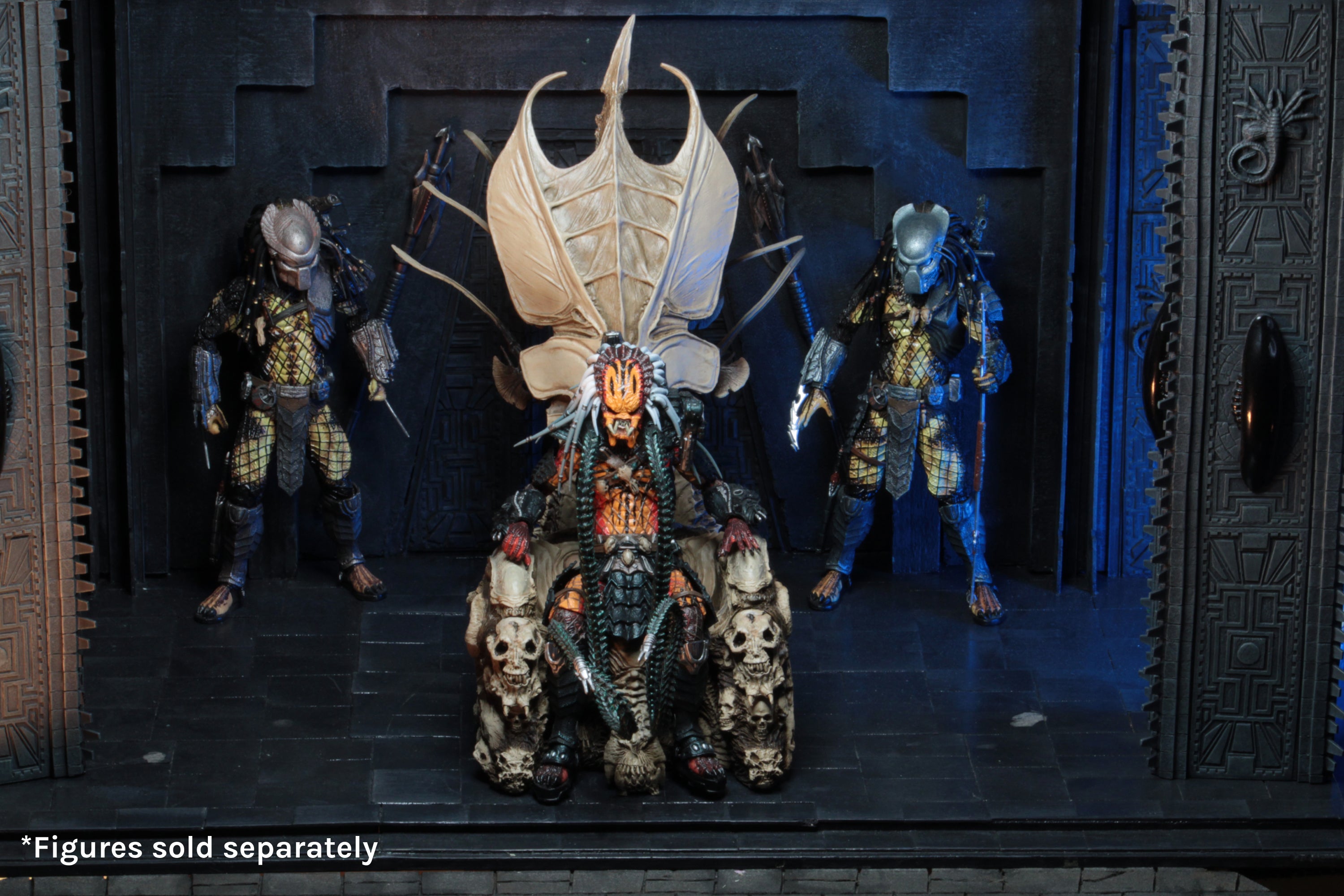 Predator - Bone Throne Diorama Element – NECA