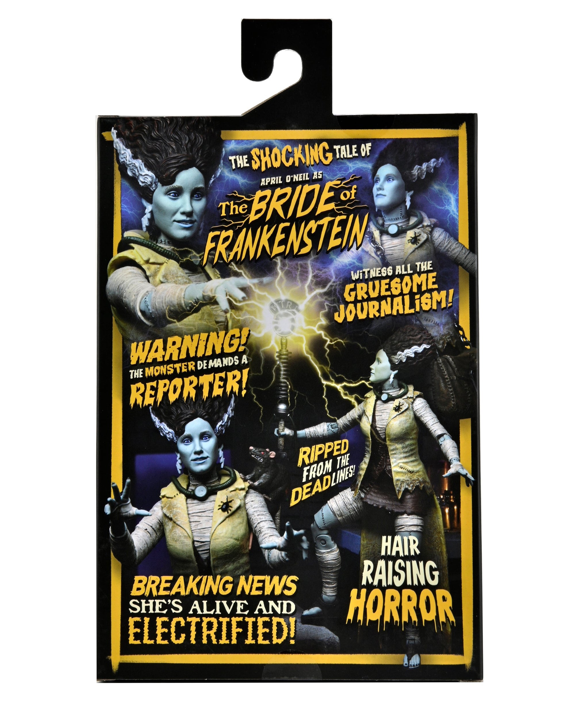 Universal Monsters x Teenage Mutant Ninja Turtles - April as The Bride ...
